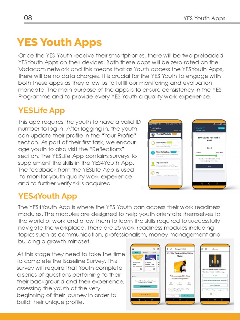 YES Youth Apps Provide Work and Life Skills | PDF