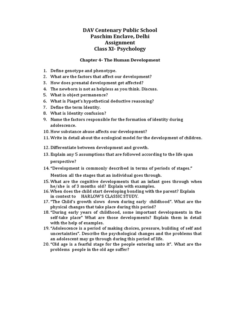 Ch-4 Comprehensive Assignment | PDF