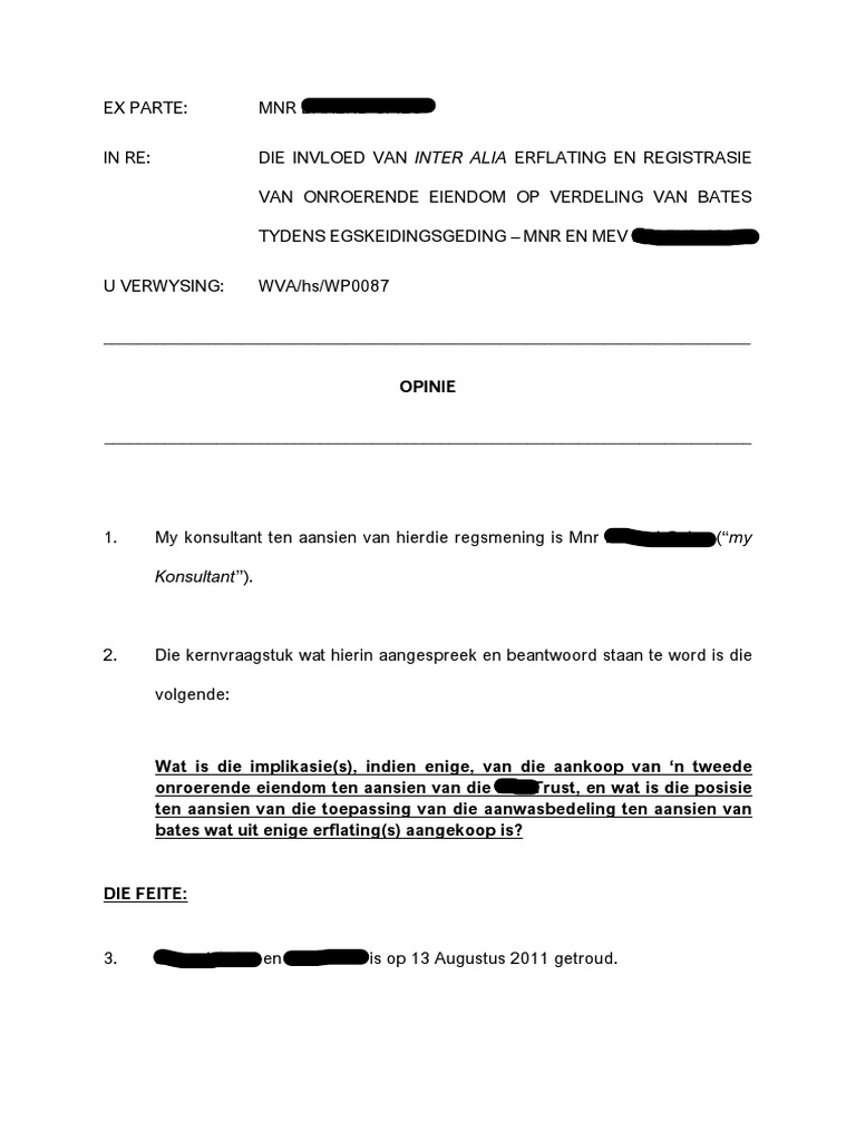 Voorbeeld Van N Opinie | PDF
