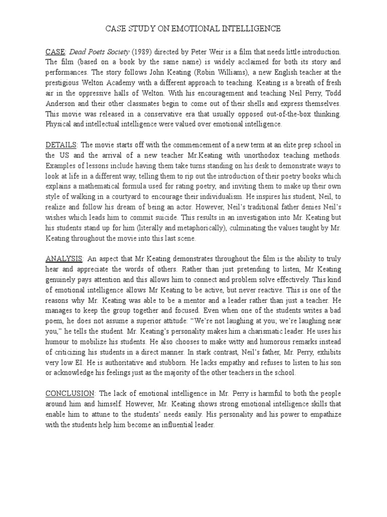 Mr. Keating's Unorthodox Teaching Methods Cultivate Emotional ...