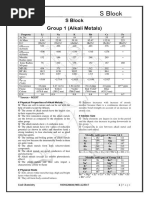Metal Melting Point Chart | PDF | Metals | Silver