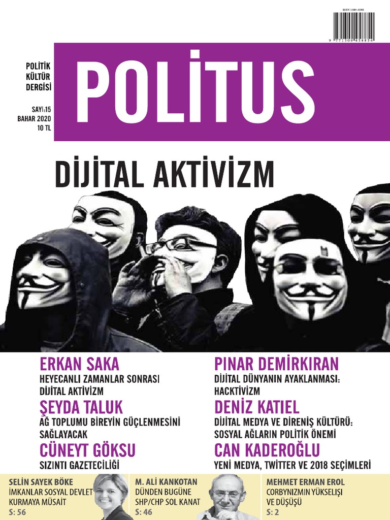 Politus Dergisi Sayı:15 Dijital Aktivizm | PDF