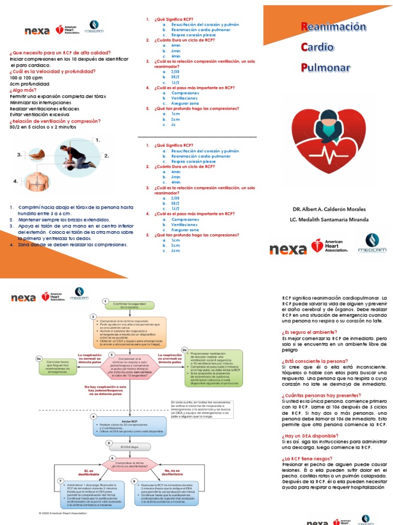 RCP Nexa | PDF | Reanimación cardiopulmonar | Causas de la muerte