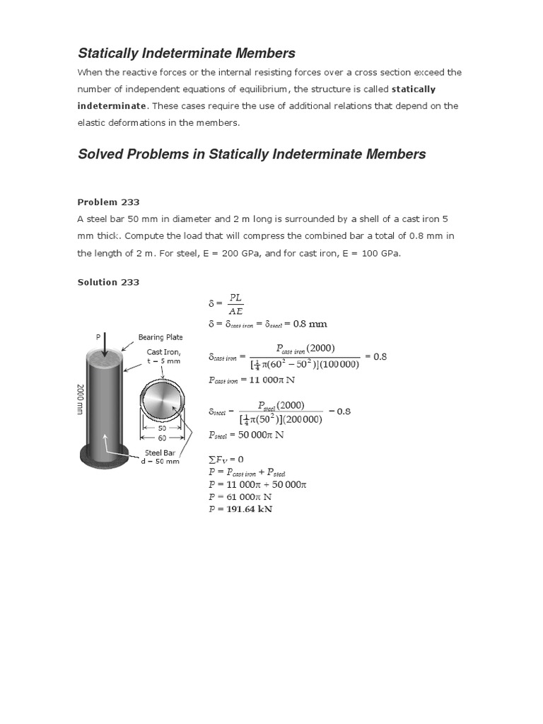 Strema Act 2 | PDF | Stress (Mechanics) | Deformation (Engineering)