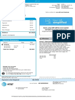 2022 T Mobile Cell Phone Bill Template | PDF