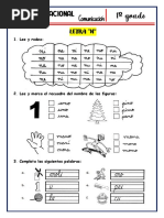 Oraciones con la letra ñ para niños | PDF