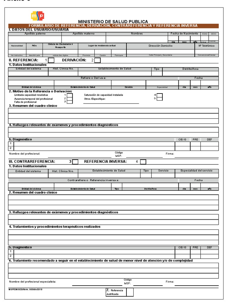 Form. 053 | PDF | Medicina