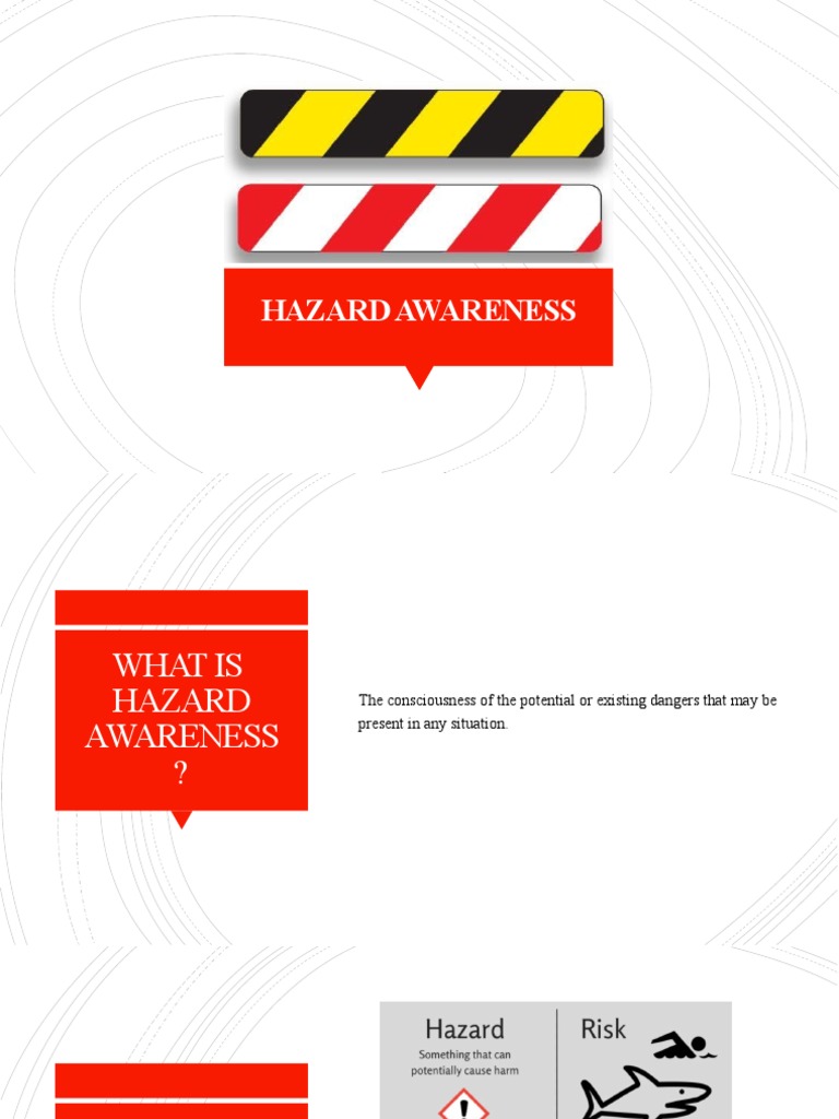 Hazard Awareness | PDF | Hazards | Risk