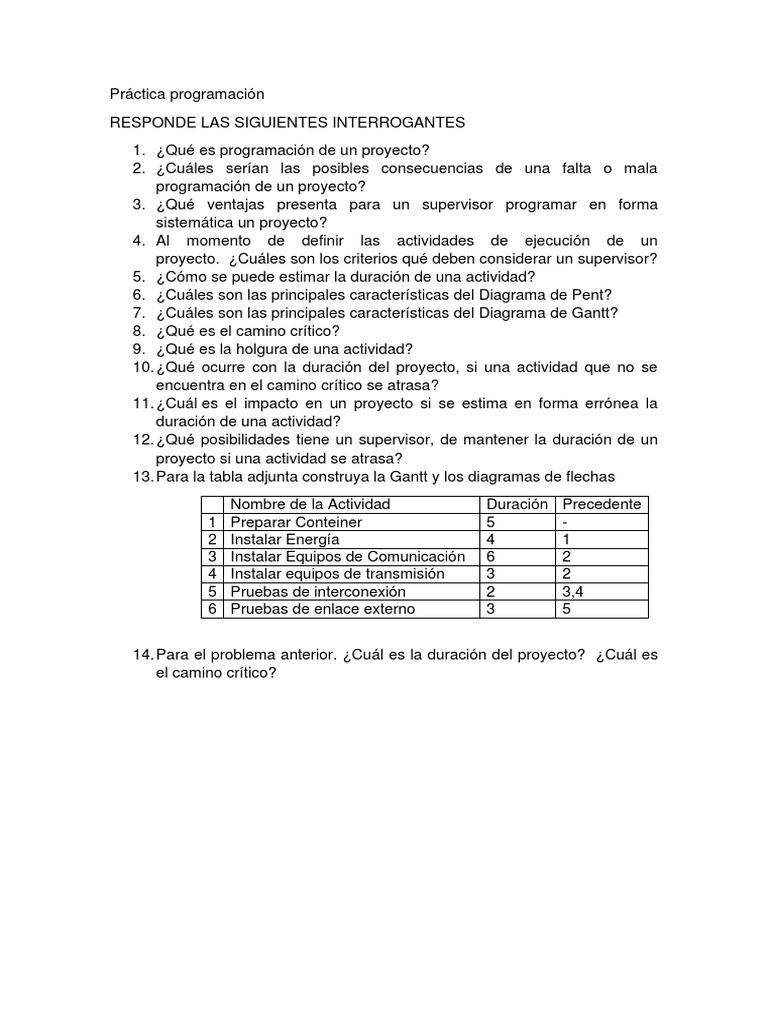 Practica Programacion | PDF