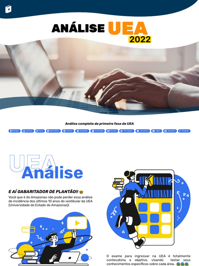 Análise Uea 2022 | Download grátis PDF | Química | Eletricidade