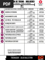 TREINO Da Ângela Borges | PDF | Musculação