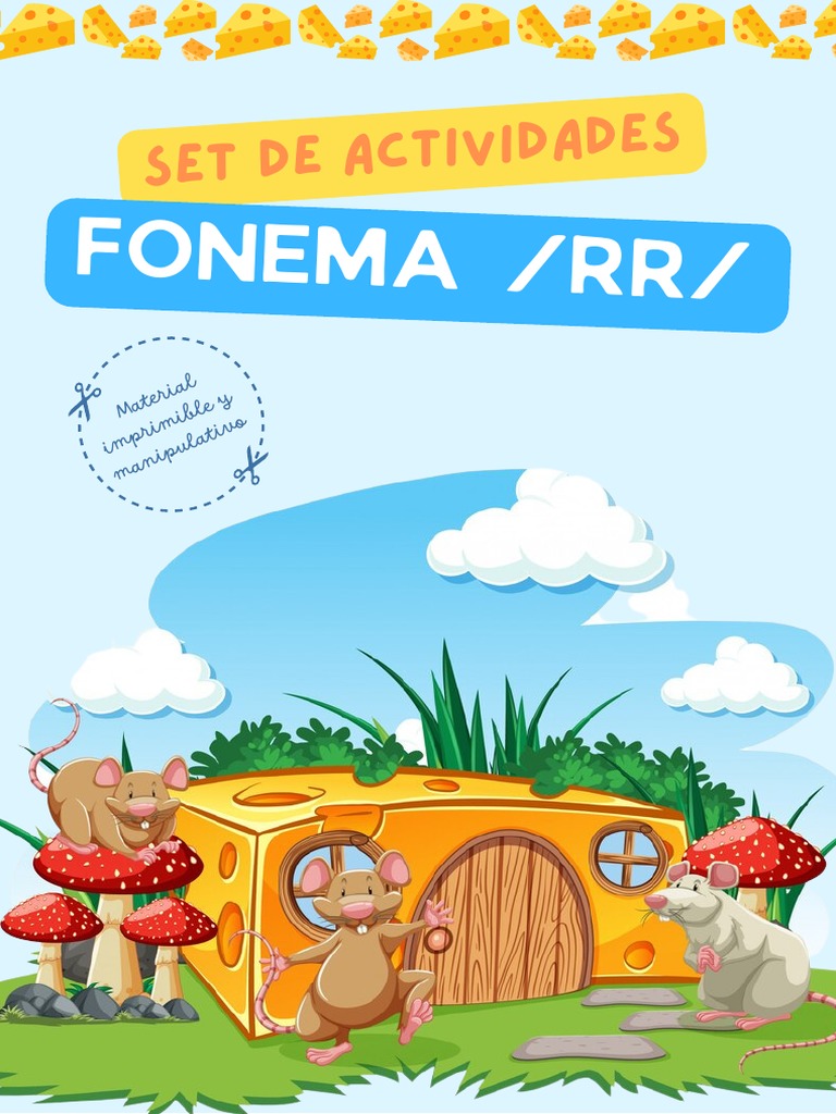 Actividades para el fonema /RR/ | PDF | Lingüística | Comunicación humana