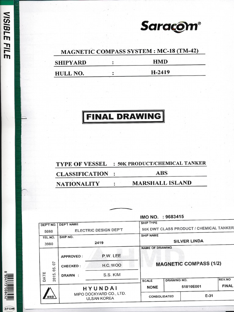 E-31 Magnetic Compass (1-2-2-2) | PDF