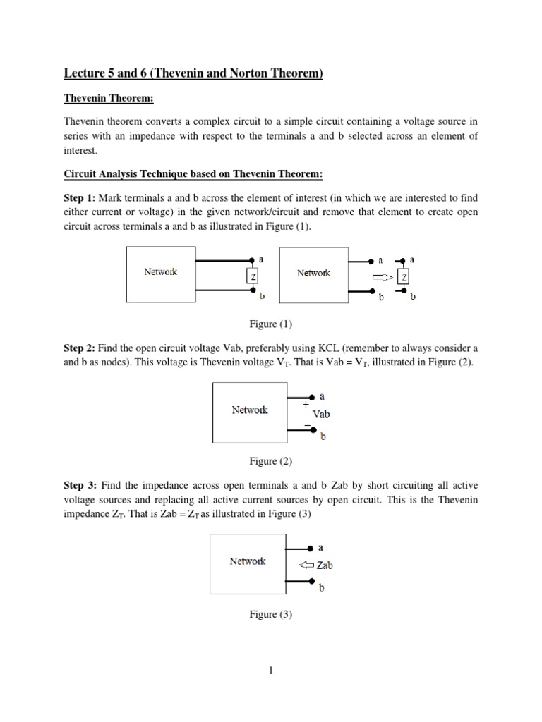 Circuit Analysis Lecture 5 and 6 | PDF | Electrical Network | Series And Parallel Circuits