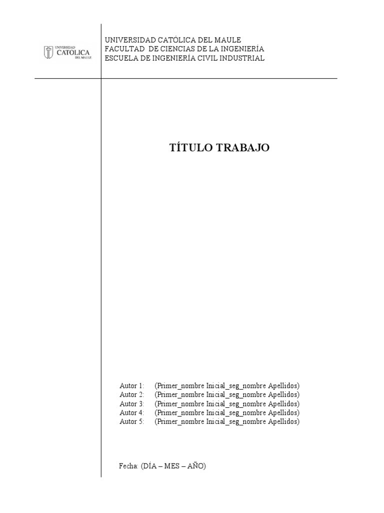 Formato de Informe | Descargar gratis PDF | Ecuaciones