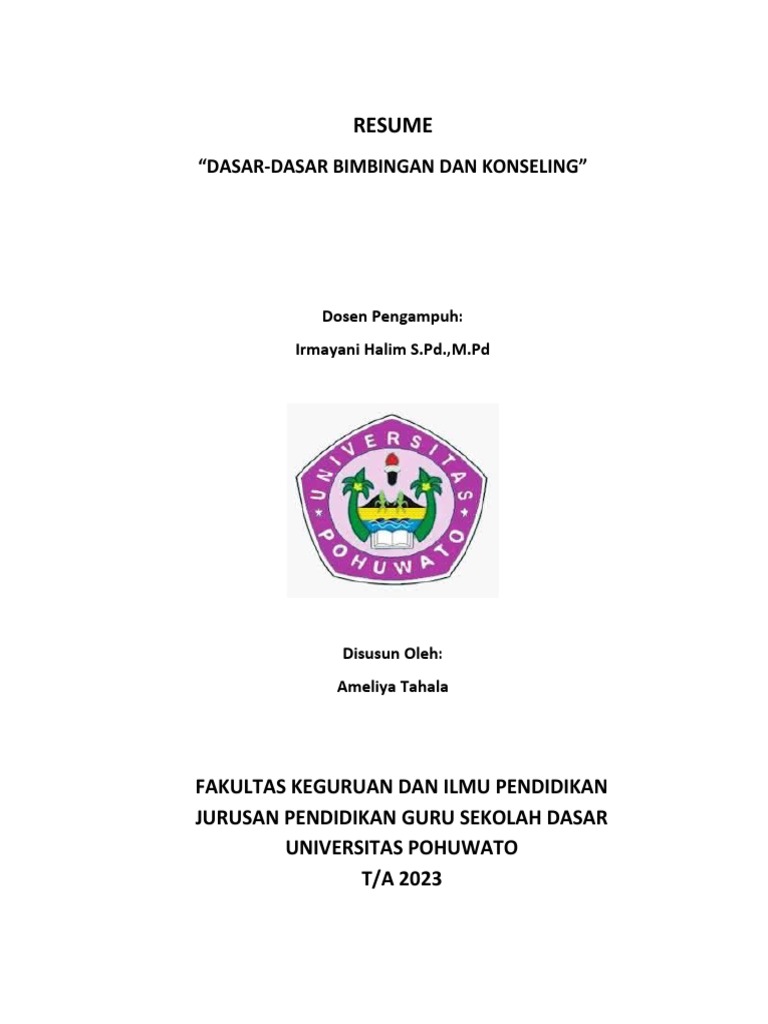RESUME BK Amel | PDF