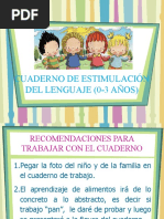 Cuadernillo Estimulación Lenguaje 2 - 3 Años | PDF | Color