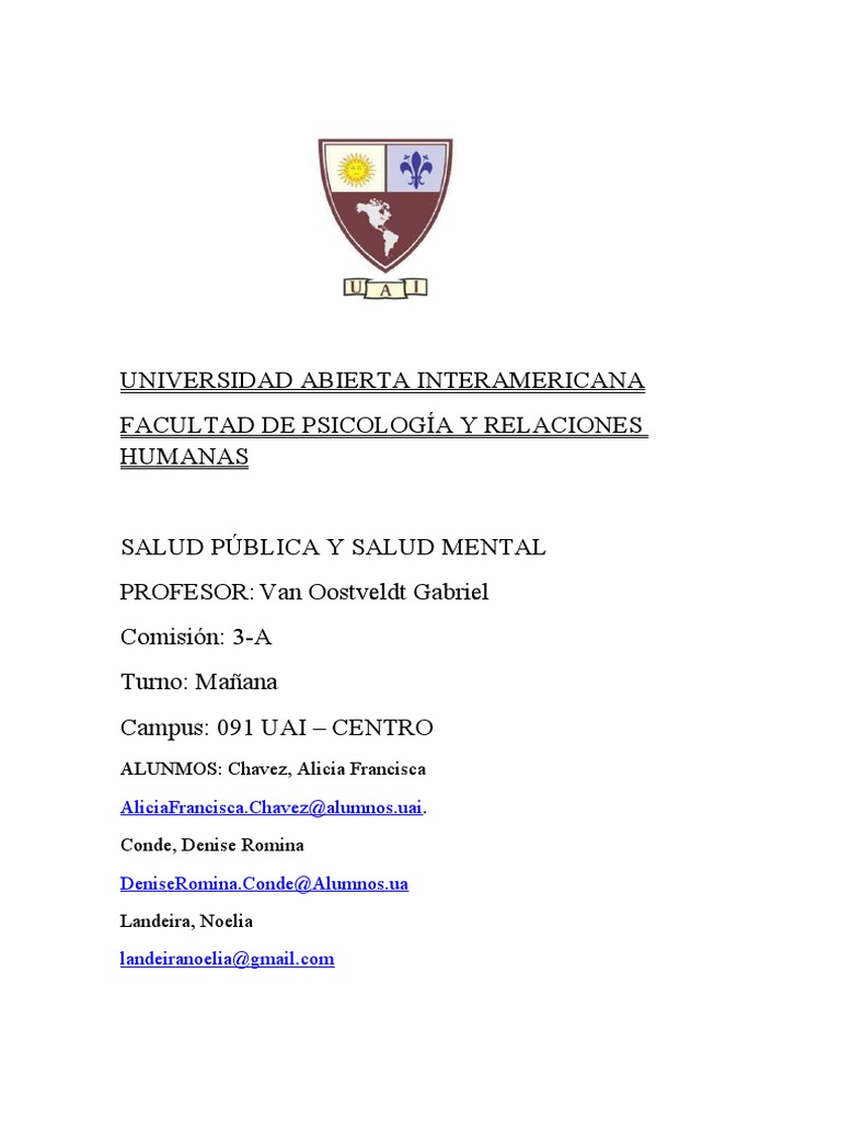 Policia Medica Salud Publica-Chavez-Conde-Landeira | PDF | Policía