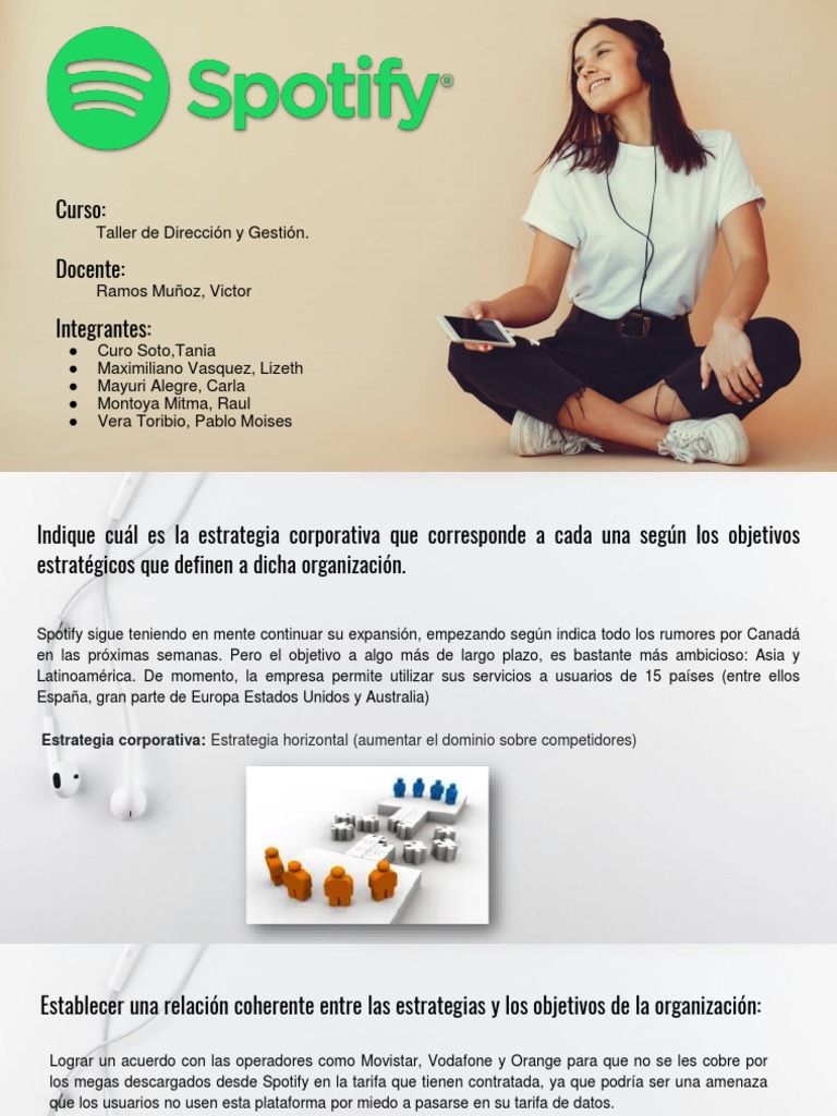 Estrategias Spotify | PDF | Spotify | Marketing