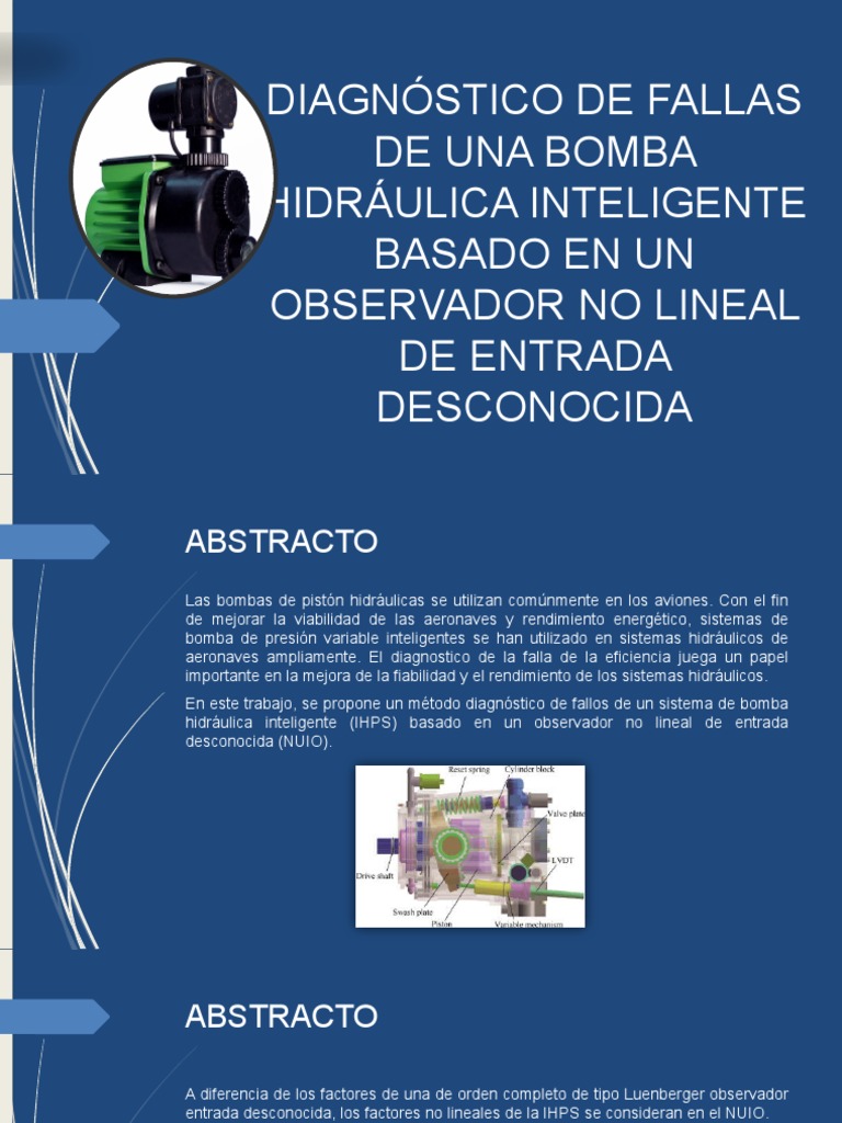 Diagnostico_de_fallas_de_una_bomba | PDF | Bomba | Ecuaciones