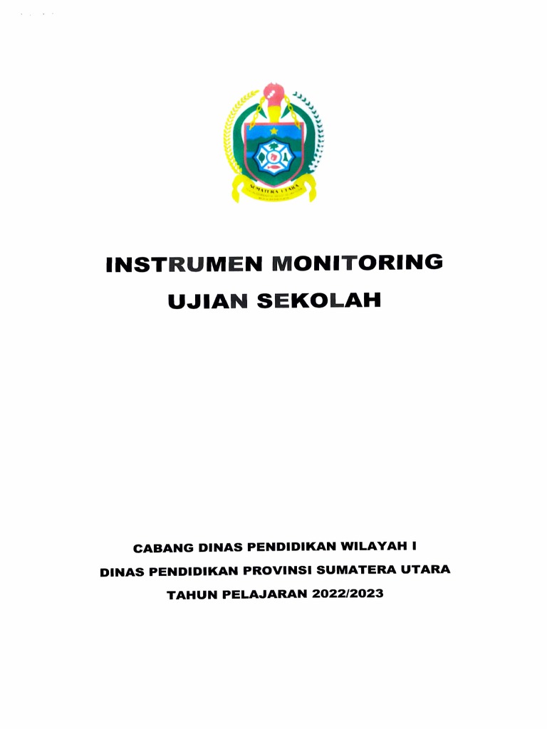 Instrumen Monev UAS 2022/2023 | PDF