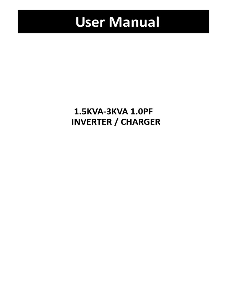 Mks Inverter | PDF | Power Inverter | Battery Charger