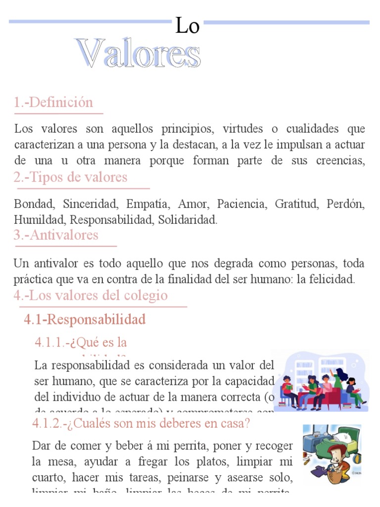 Los Valores | PDF
