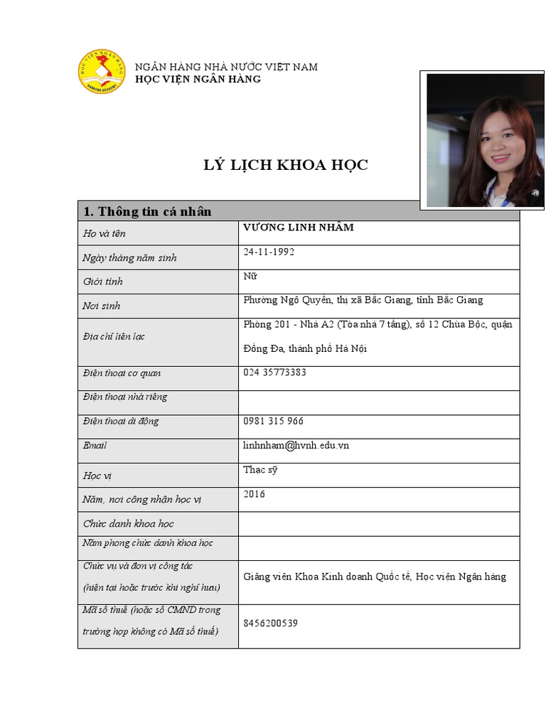 79616d0b - Vuong Linh Nham - KDQT | PDF