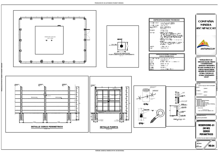 RESERVORIO ELEVADO 04 | PDF | Agua y política | Gestión de residuos ...