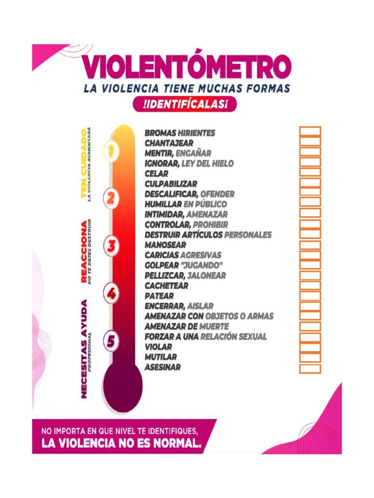 VIOLENTOMETRO | PDF