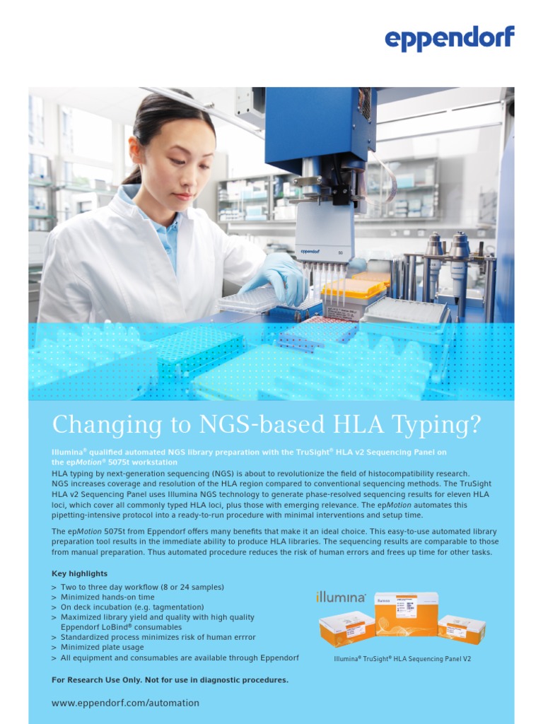 Folleto - Epmotion 5075t - Epmotion 5075m - Changing To NGS Base | PDF ...