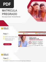 UPCH - Manual Portal Matrícula Postgrado | PDF | Informática | Software