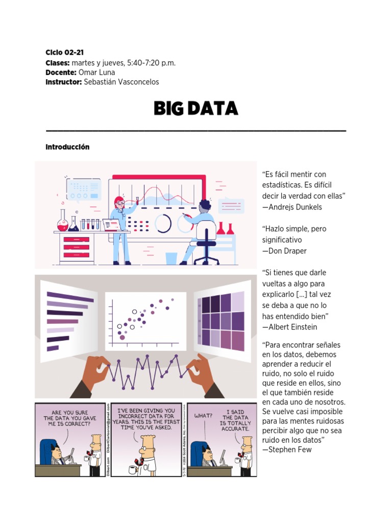 Programa - 2021 - Big Data | PDF | Big Data | Bases de datos