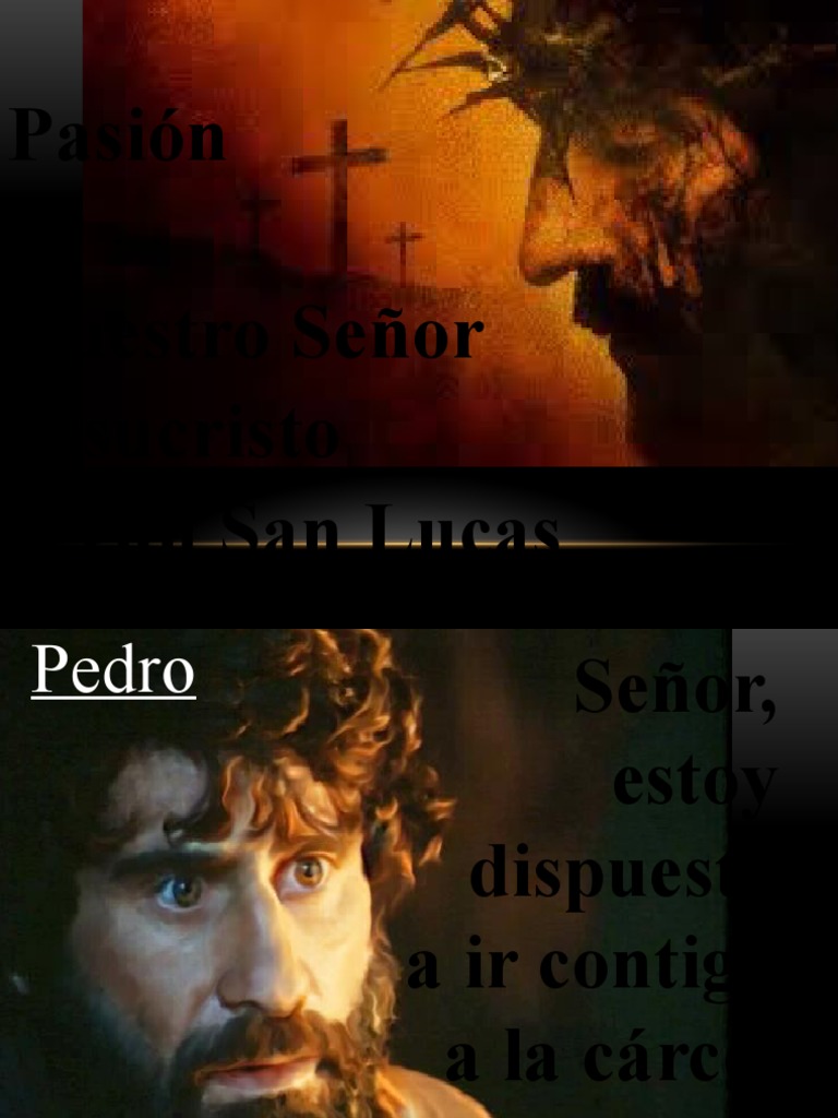 2019-Frases de La Pasión Segun San Lucas | PDF