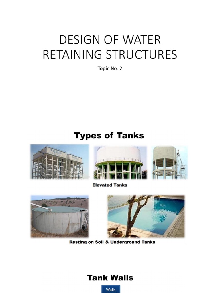 Water Tank Design | PDF