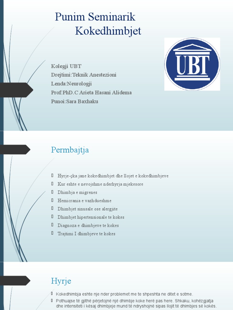 Punim Seminarik Kokedhimbjet | PDF