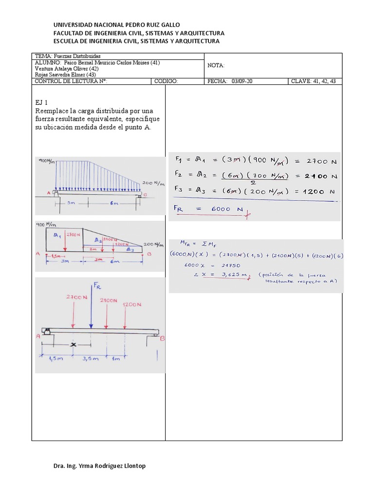Ejemplos Tema 4 - Grupo 4 - Estática | PDF | Física Aplicada e Interdisciplinaria | Cantidades ...