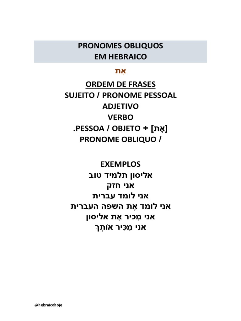 Aula Heb 4 | PDF