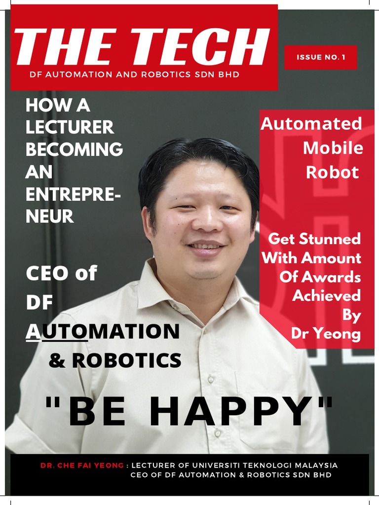 The Tech - Issue 1 (G5) - UHAK MAGAZINE | PDF | Robot | Robotics The Tech - Issue 1 (G5) - UHAK MAGAZINE | PDF | Robot | Robotics