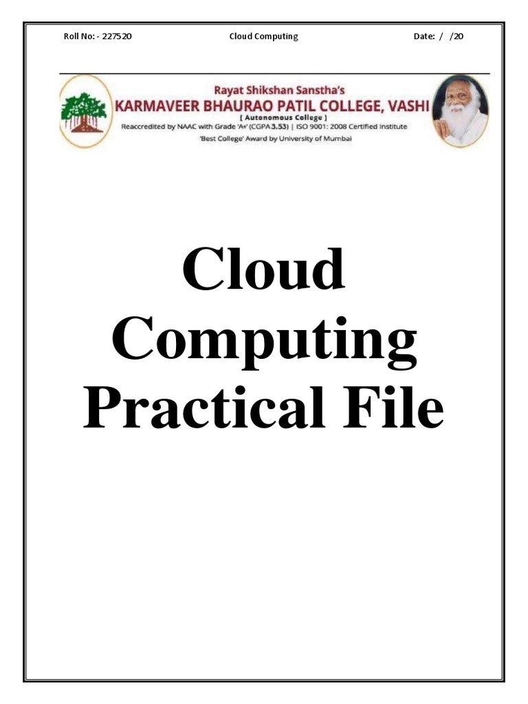 Shailesh Cloud 5-9 | PDF | Cloud Computing | User (Computing)