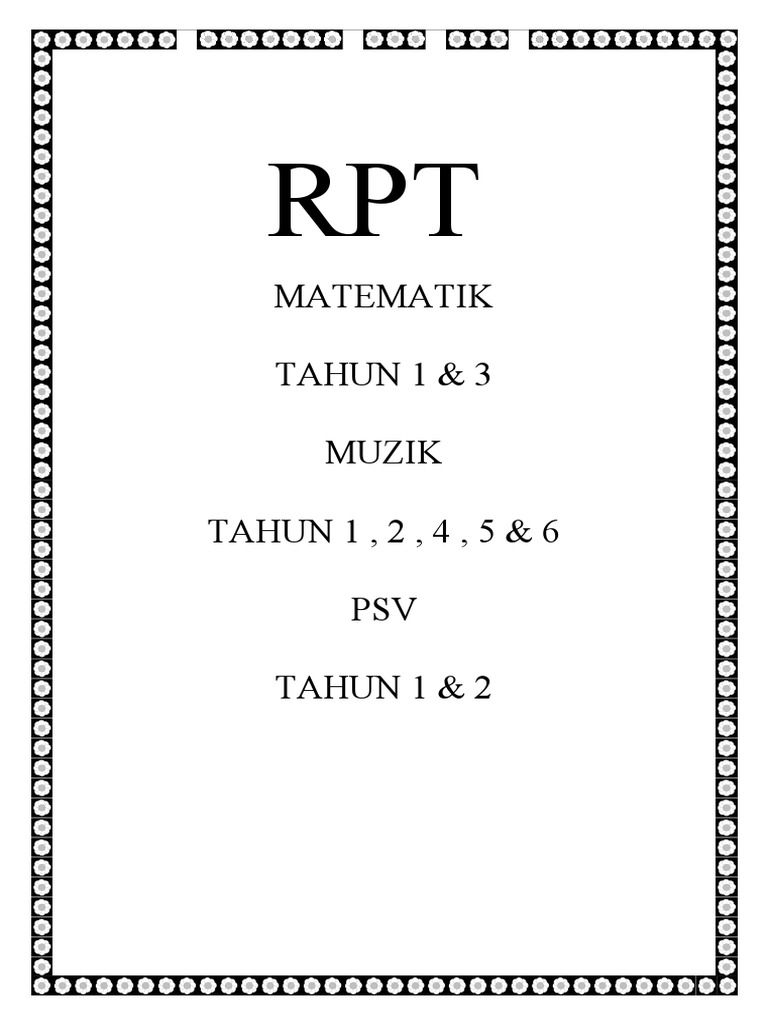 Divider RPH 2023 Kumpulan A Jimat Ink | PDF