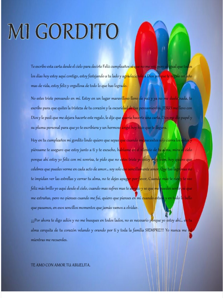 Carta Desde El Cielo Pdf