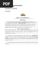 Contoh Bap Tersangka | PDF