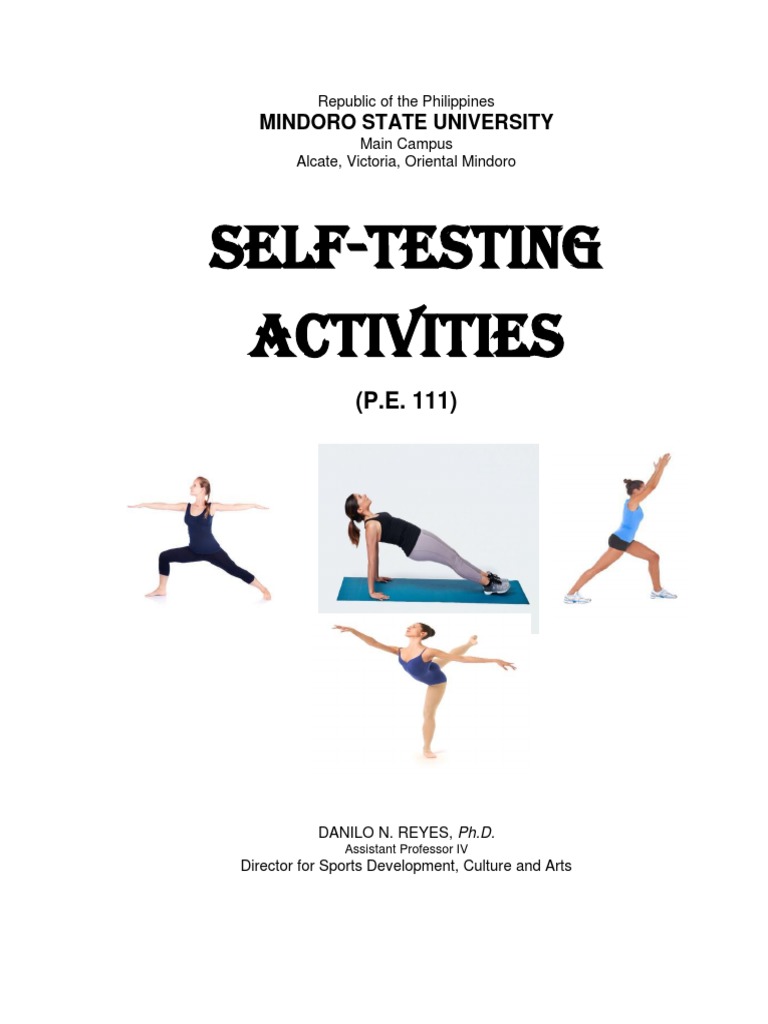 Self-Testing Activities: Mindoro State University | PDF | Gymnastics ...