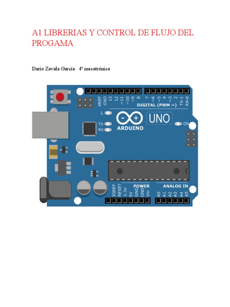 A1 Librerias y Control de Flujo Del Progama | PDF | Programación de ...