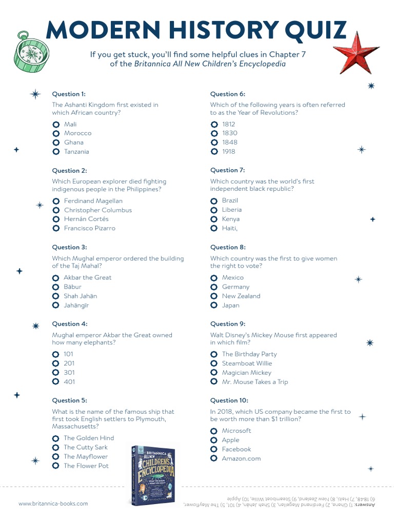 7 Modern History Pack UK | PDF