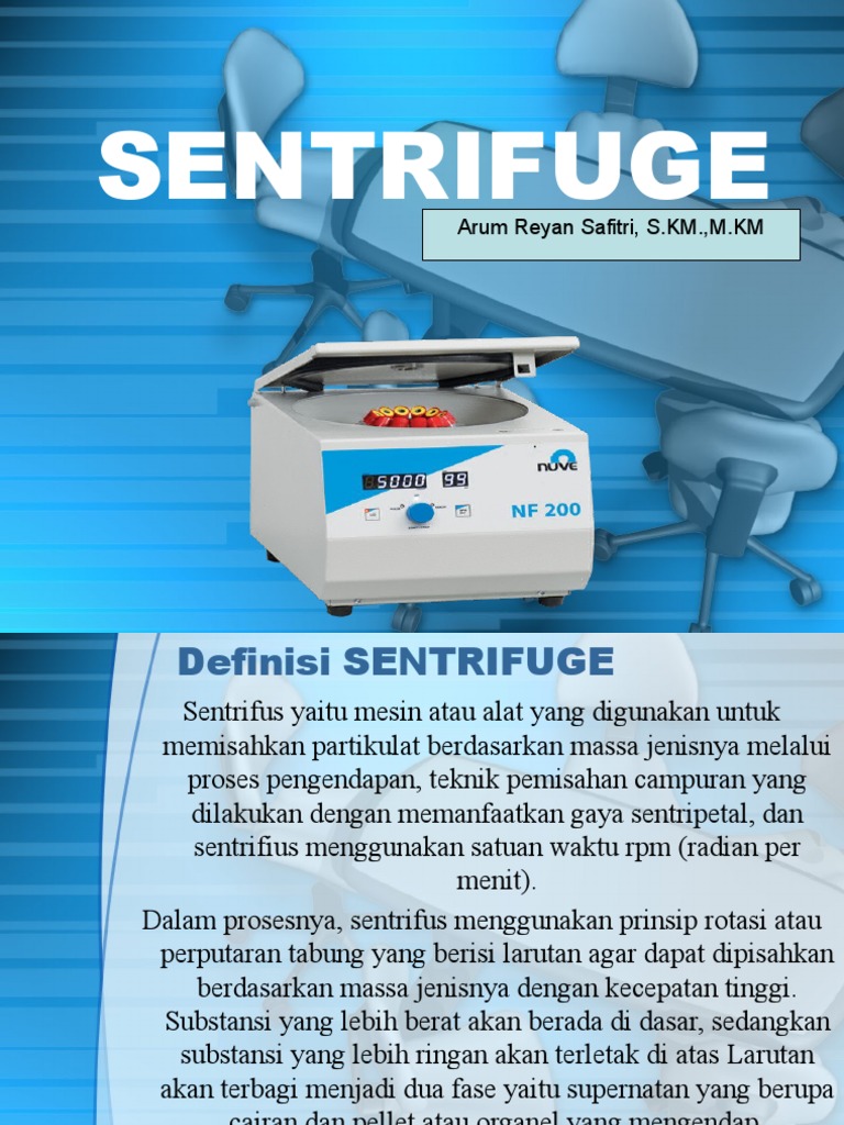 Sentrifuge | PDF
