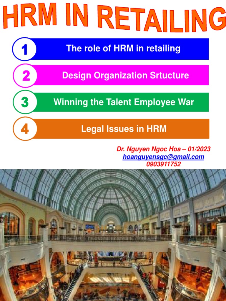 8 - HRM in Retailing | PDF | Human Resource Management | Employment