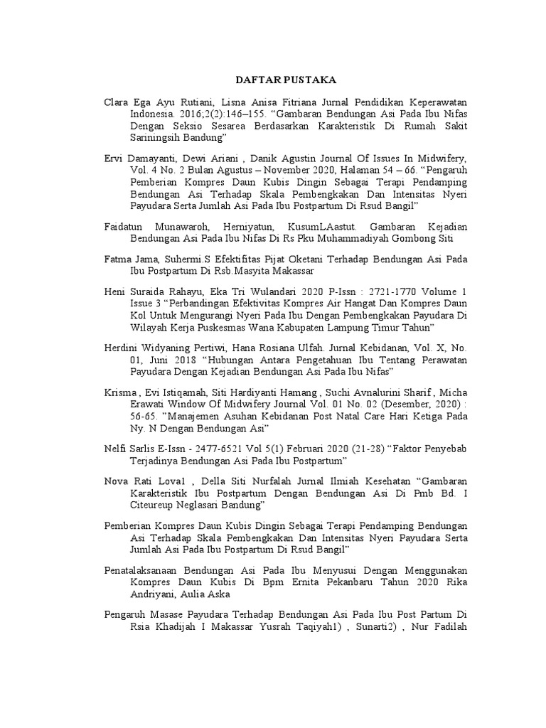 Daftar Pustaka | PDF