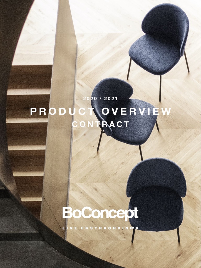 Boconcept Product Overview 2020 2021 Contract 2 | PDF | Consumer Goods ...